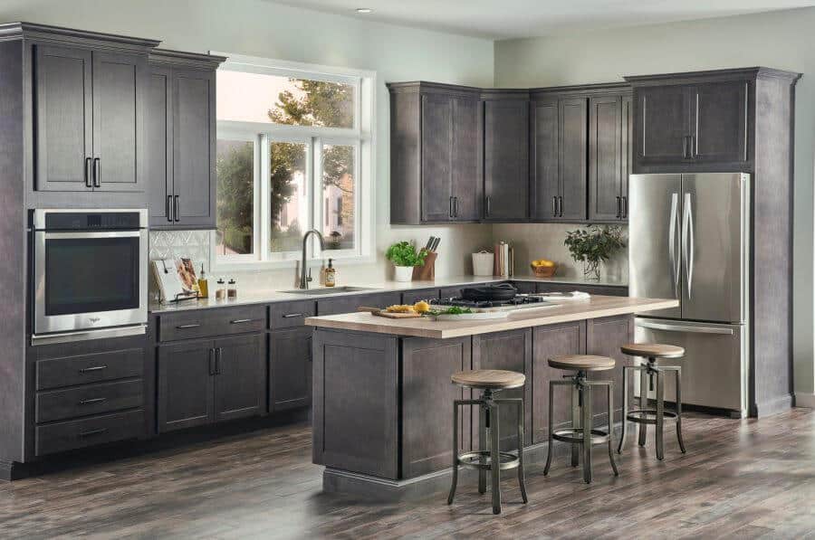 Wolf Hanover Grey Cabinets | Assembled Kitchen Cabinets