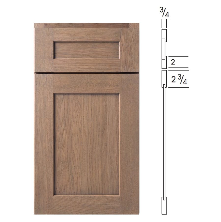 Grove - Chateau Stain | Assembled Kitchen Cabinets | Quick Ship Kitchens